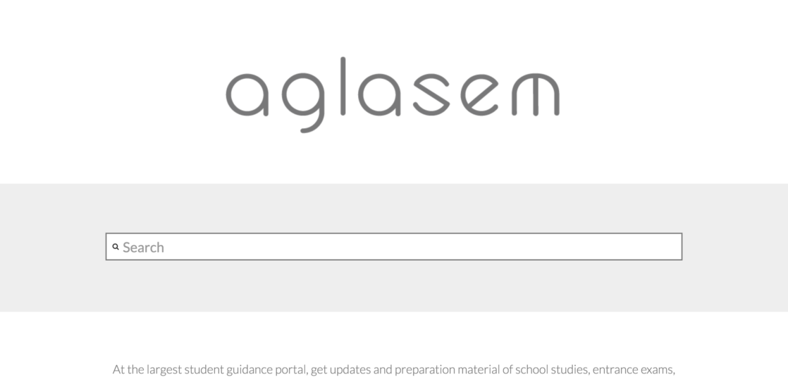 aglasem / 教育に関する全ての情報発信サイト | earthkeylab