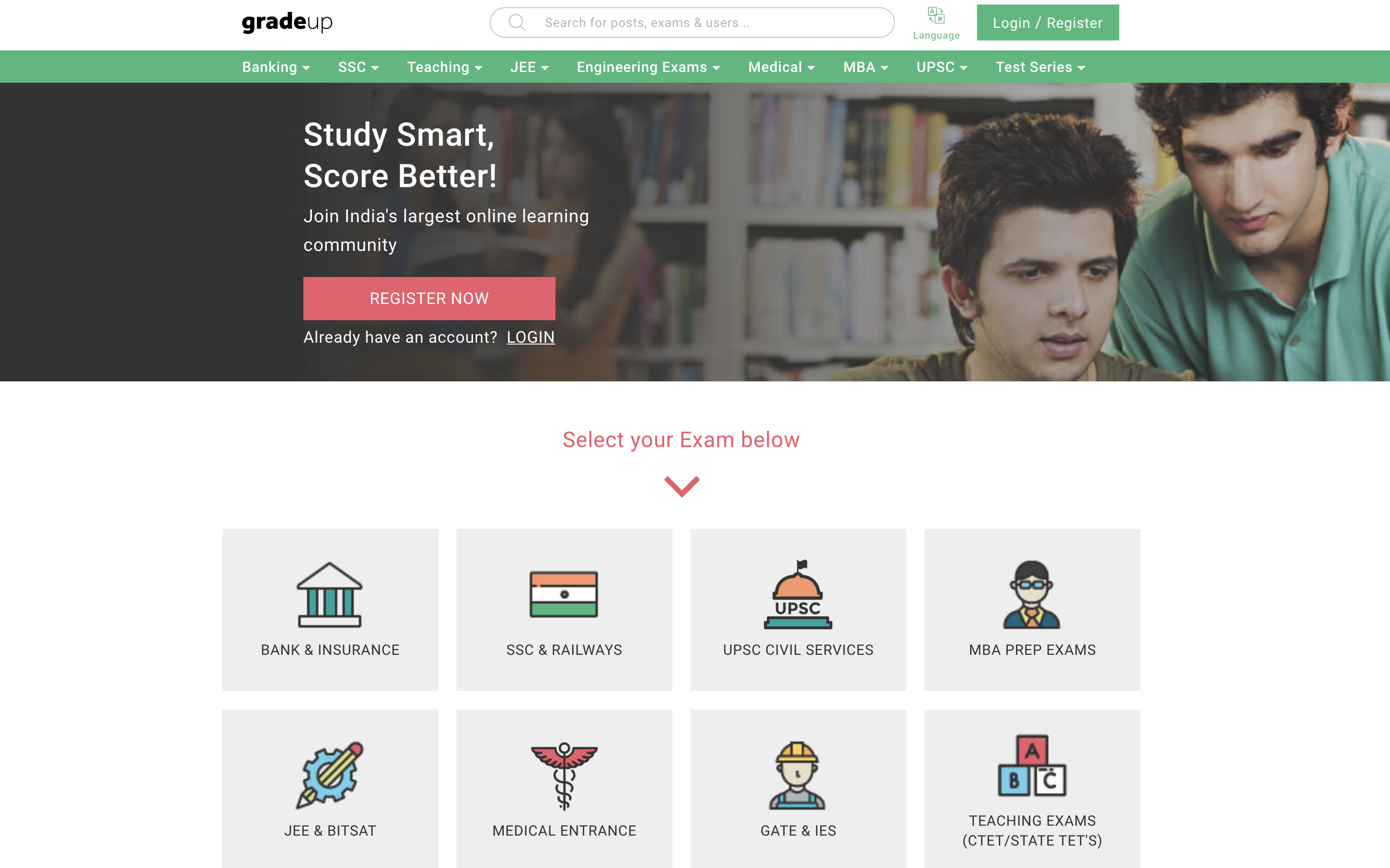 GradeStack / インド最大級のオンライン学習サイト | earthkeylab