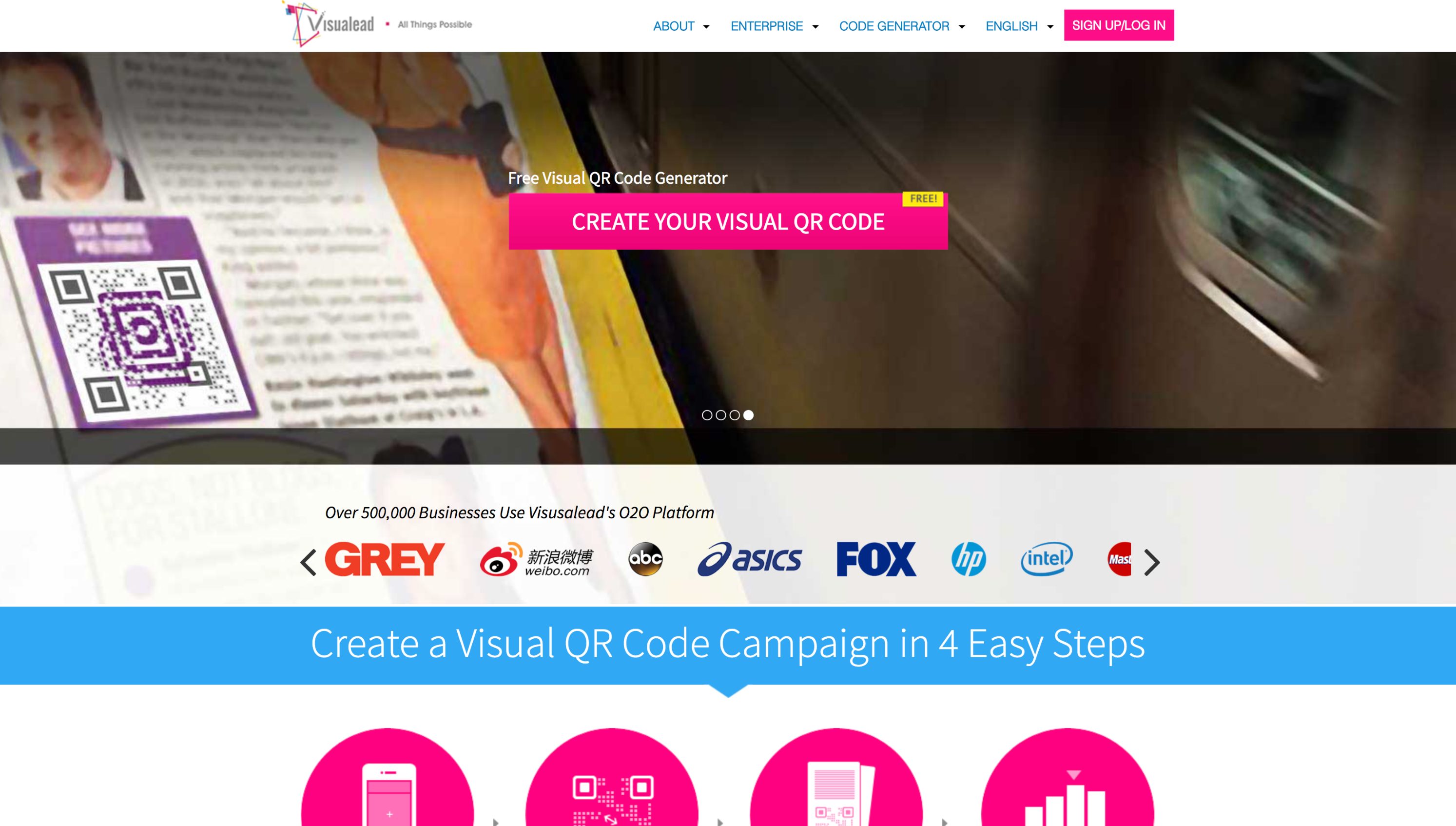 Visualead / ビジュアルQRコード生成サービス | earthkeylab