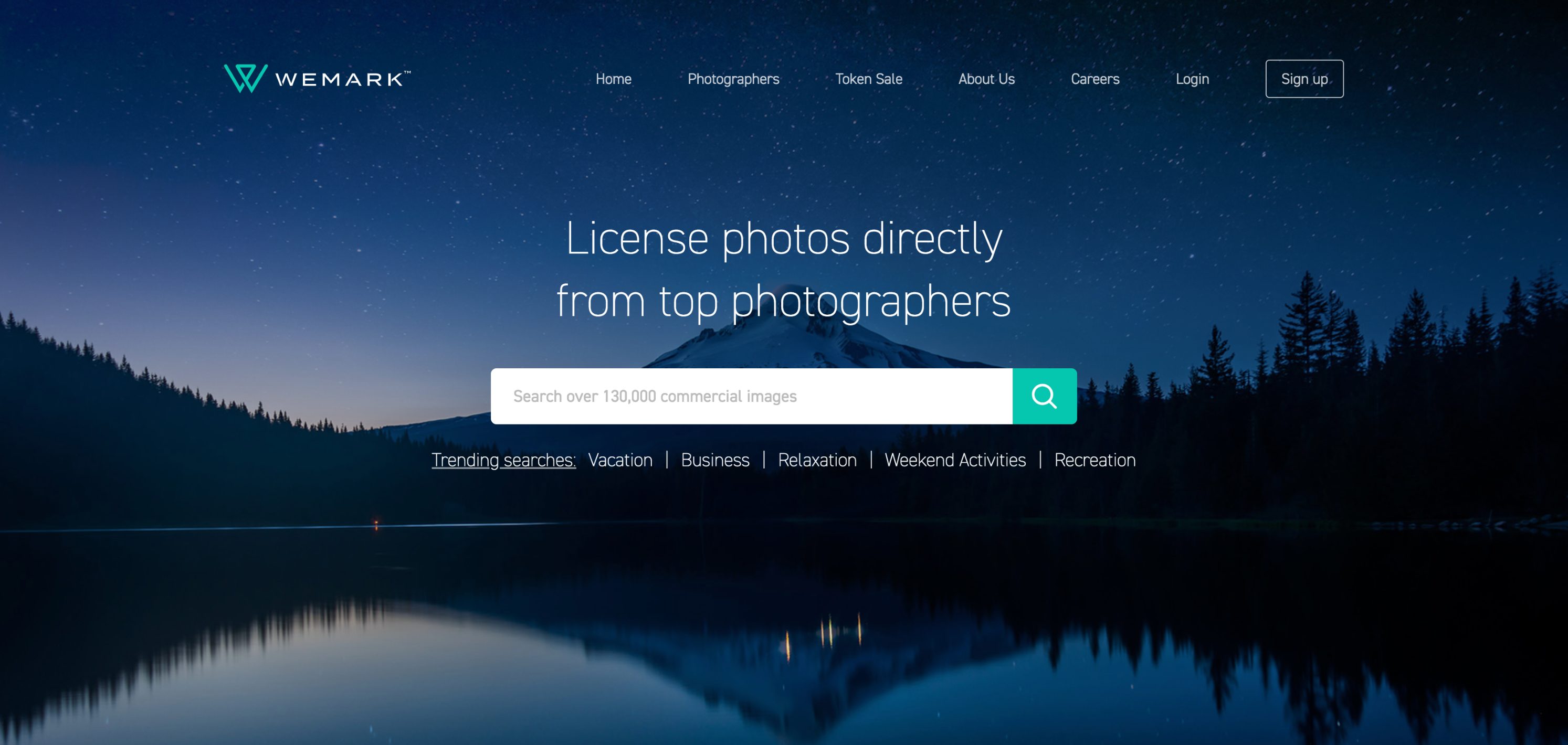 Wemark / ブロックチェーンベースで写真家とユーザーを直接つなぐストックフォトサービス | earthkeylab