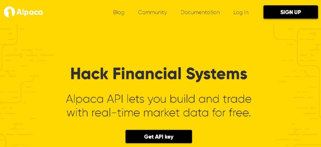 Alpaca Securities / 投資家の取引趣向をAIが学習、自動でアルゴリズムを生成し類似した取引パターン発生時にシグナルを配信する ...