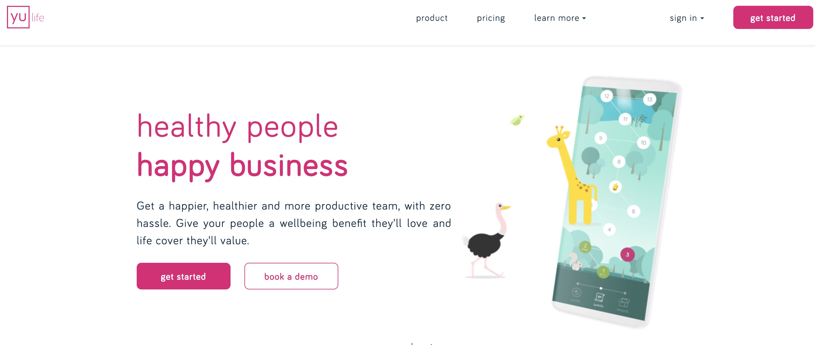 yu life / アプリ上のゲームや瞑想を行うことで独自ポイントを獲得でき、交換できるウェルネス/生命保険アプリ | earthkeylab