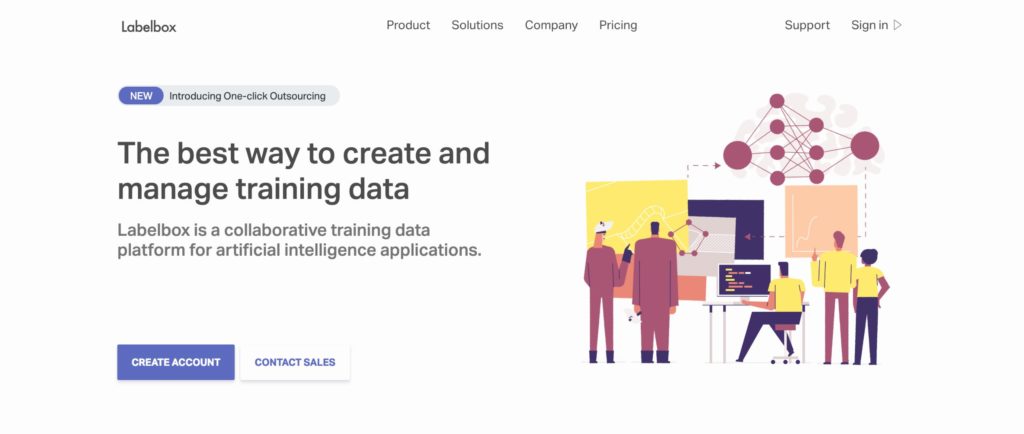 Labelbox / AIのデータ・ラベリング支援ツール | earthkeylab