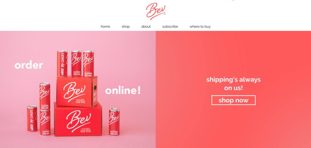 Bev / 女性コミュニティーを重視したアルコールブランド | earthkeylab