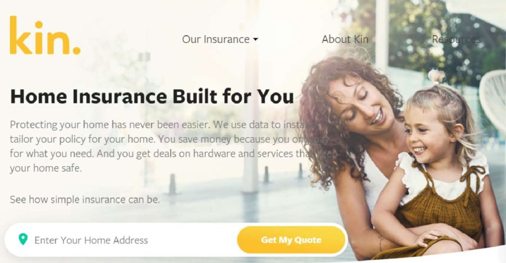 Kin Insurance / データを収集・分析し、カスタマイズした住宅保険を提供する保険テック・スタートアップ | earthkeylab